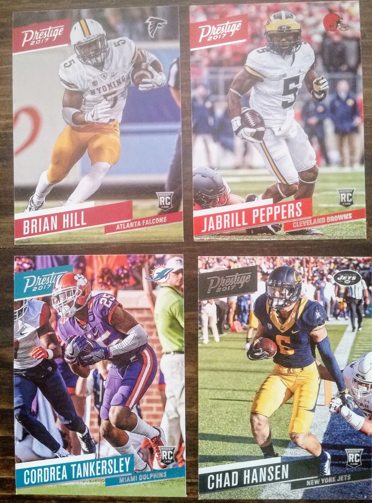 Bump and Run Football Card Blog: September 2017