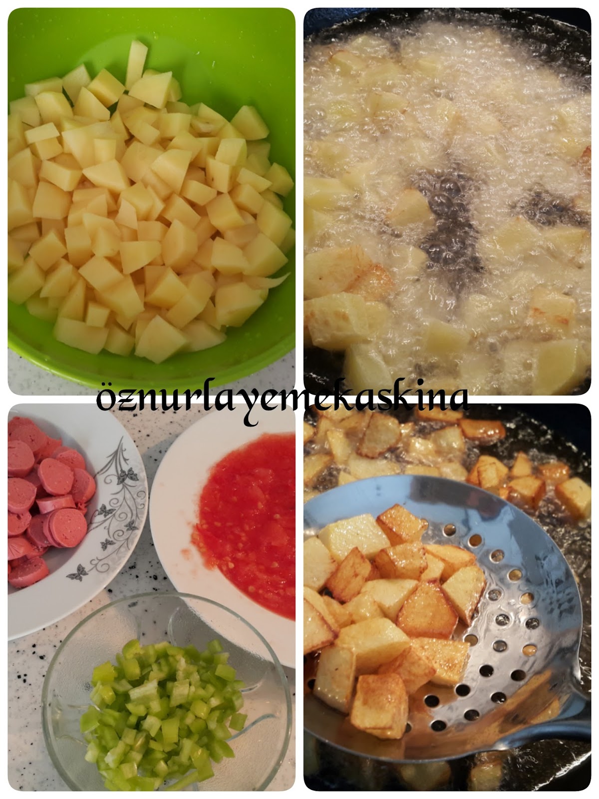 FIRINDA SOSİSLİ PATATES | Yemek Aşkına