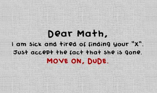 Free Images - Free Photos - Just For Fun: dear math
