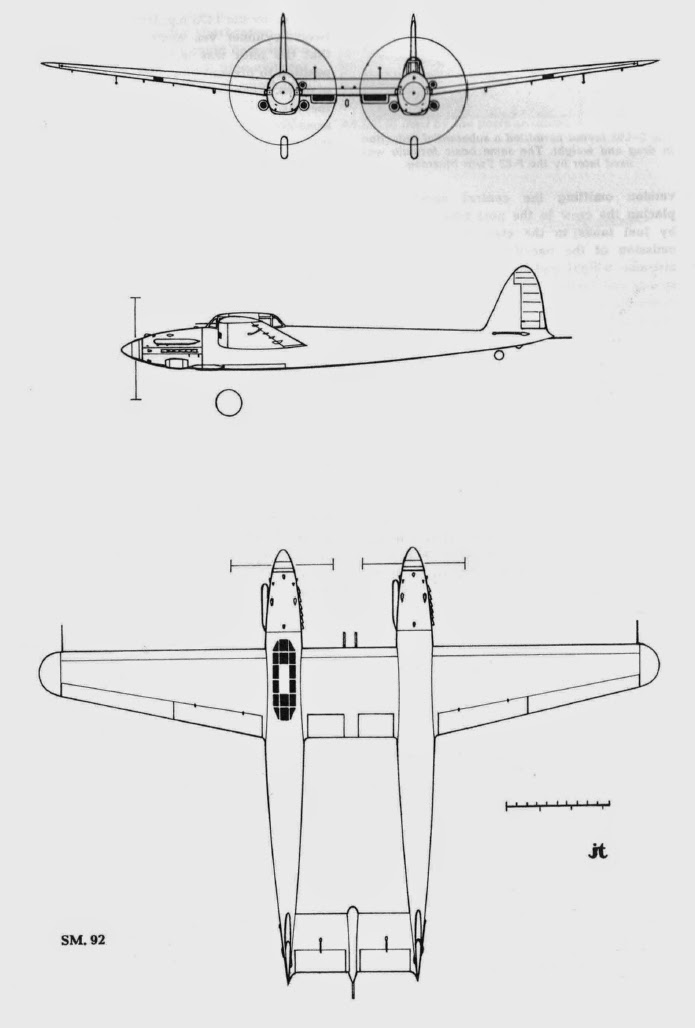 Italian Aircraft of WWII: Savoia-Marchetti SM.92