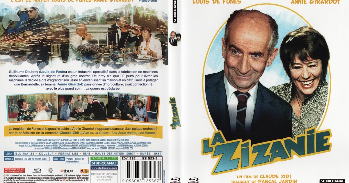 BLU-RAY JAQUETTES BLU-RAY: La Zizanie