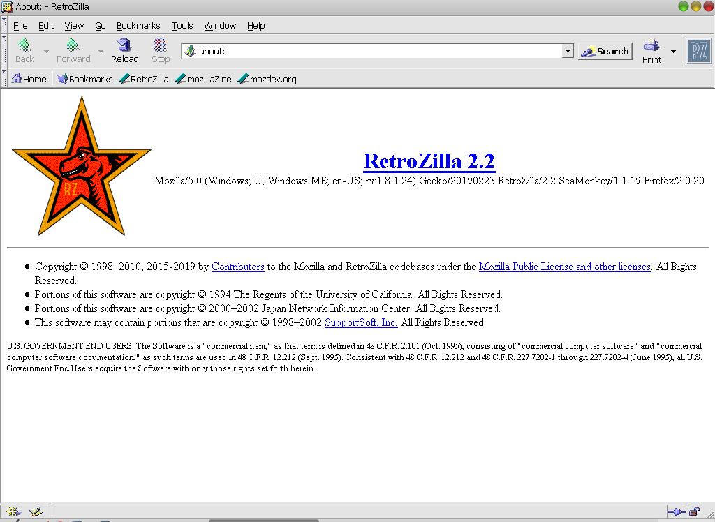 RetroZilla 2.2 | Operating System Revival
