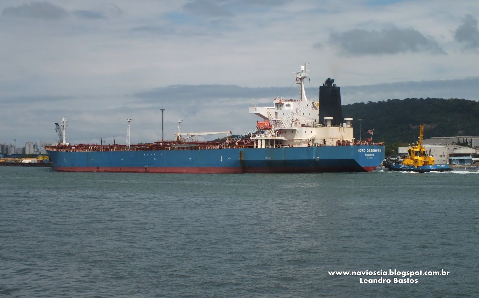 Navios de Santos & CIA: Navio ex:NORD OBSERVER atual JOYCE