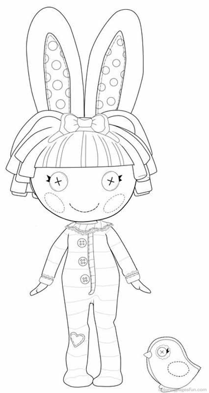 Lala Oopsies Coloring Pages