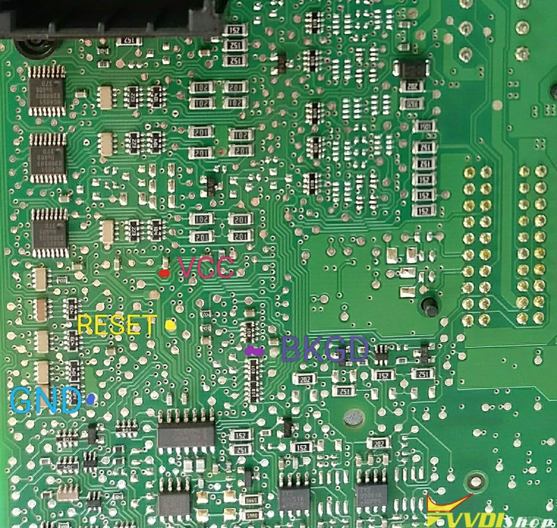 Alfa BCM MC9s12DG256 Pinout to Xhorse VVDI Prog | Xhorse VVDI Tools ...