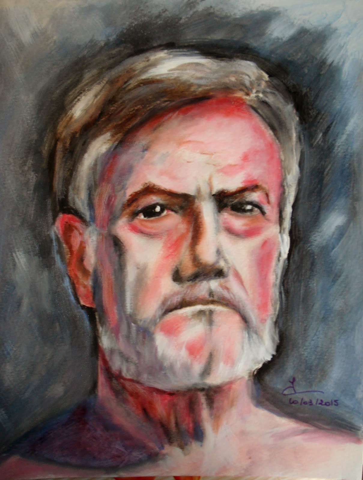 Portraits par Josette, acrylique, pastel, fusain.: 4 portraits à l ...