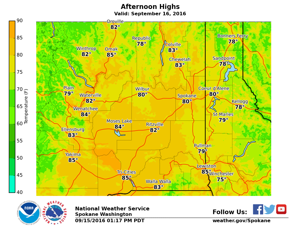 Inland Northwest Weather Blog: Weather changes are coming!