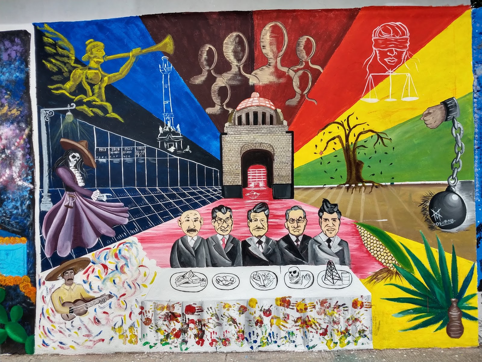 Pentas: Todo un éxito la Muestra de Murales de la Revolución Mexicana ...