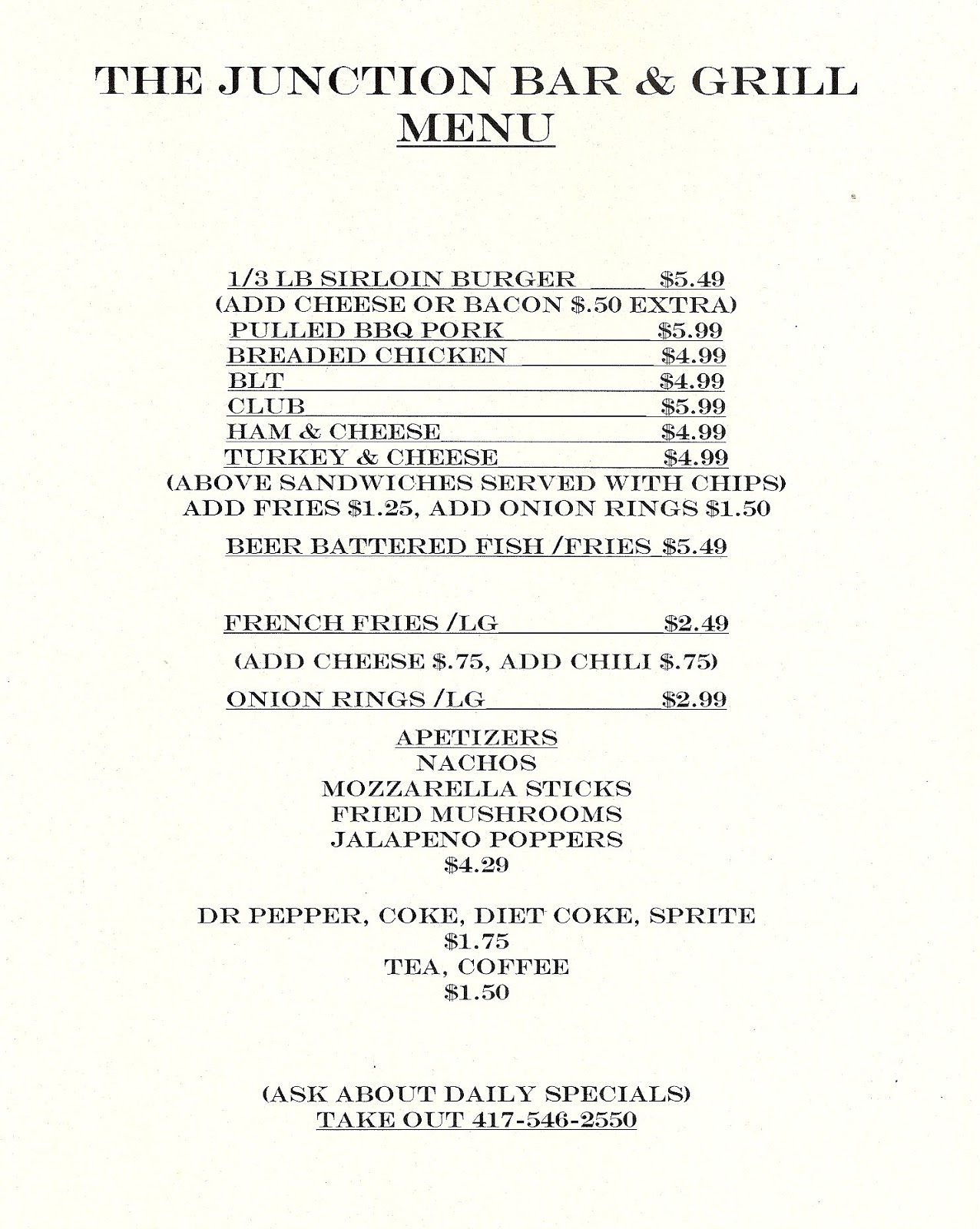 Forsythbiz: The Junction Bar and Grill thriving!