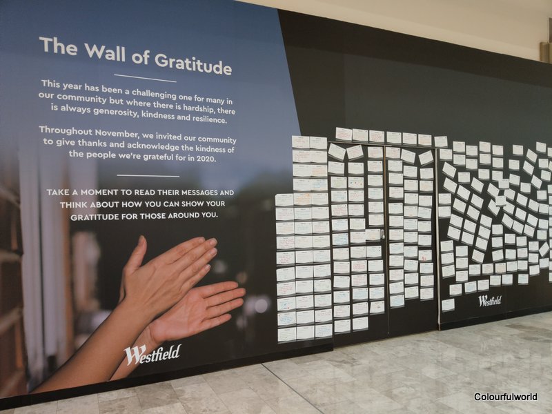 COLOURFULWORLD: Signs - Wall of gratitude