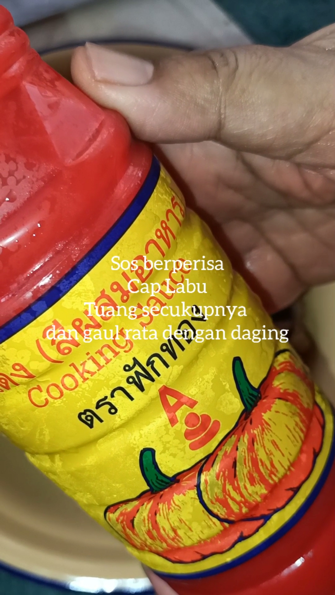 DAGING MASAK MERAH SEDAP GUNA SOS CAP LABU