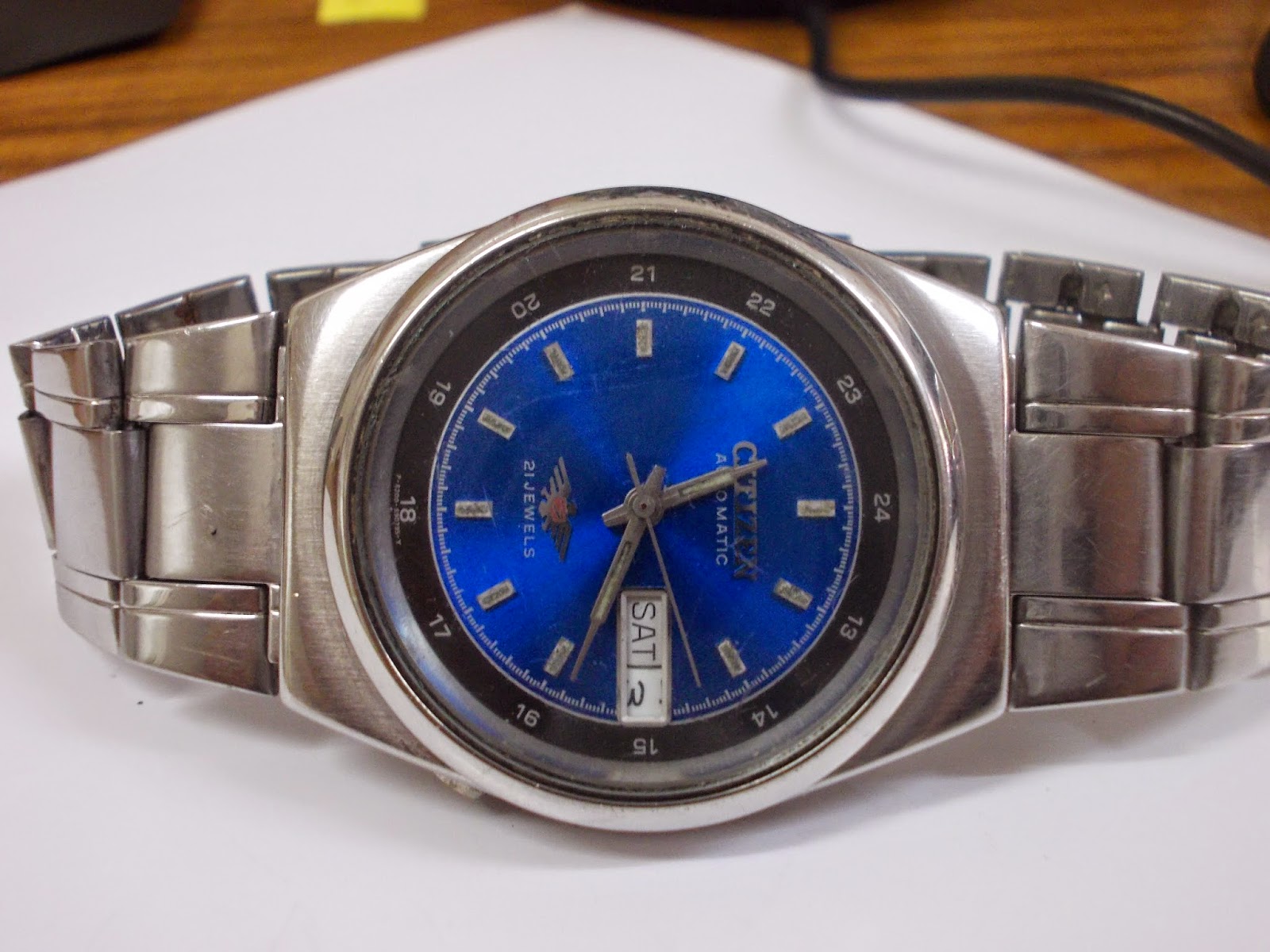 vintage watches: Citizen automatic