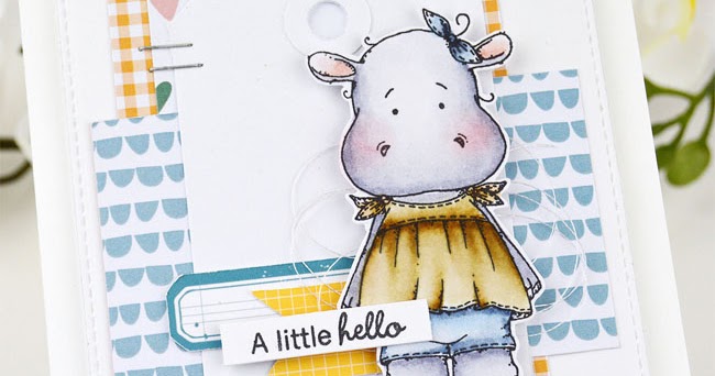 A little Hello - Patterned Paper