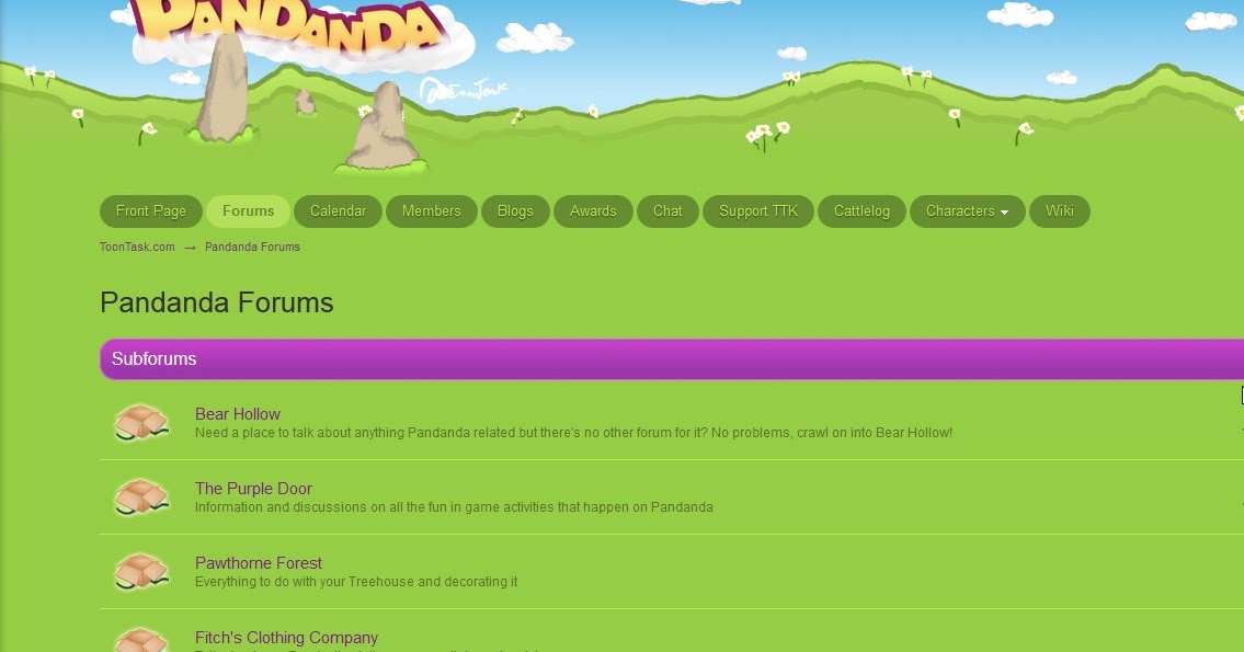 Pandanda - Henry's Blog: New Pandanda Forums on Toontask!