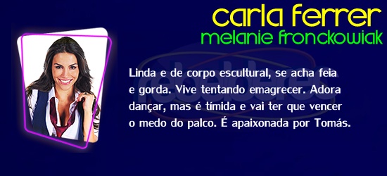Rebelde BR: Sobre a personagem Carla Ferrer