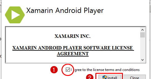 Cara Instal Xamarin Android Player - Androitik