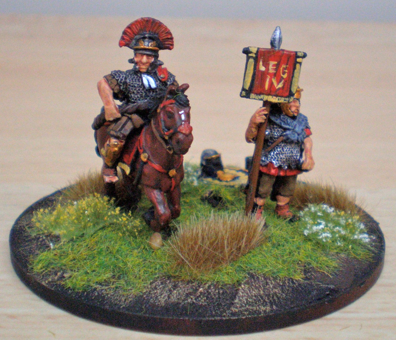 Analogue Hobbies: From KentG: 28mm Early Imperial Roman Command Stand ...