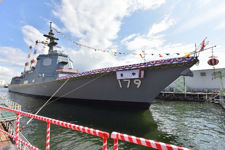 軍事研究ブログ: 【JMU、海自27DDGの進水式を実施】