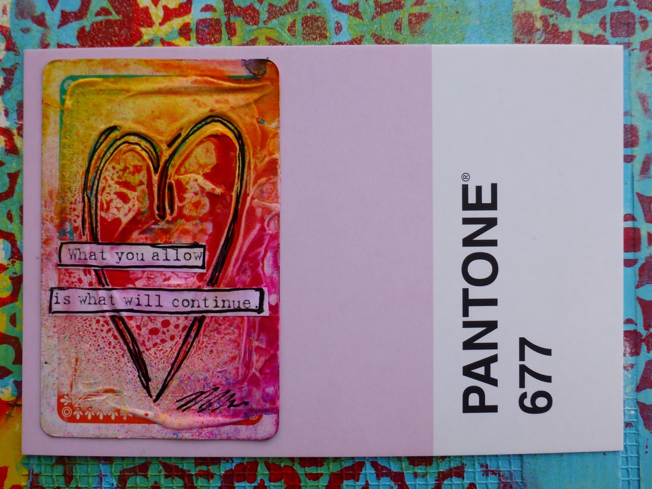 Made by Nicole: Recycled Playing Card Postcards - Give Away