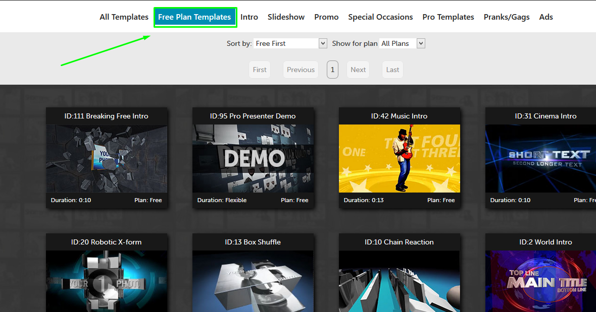Cara Mudah Membuat Opening Video ( Intro ) On Line free Buat Kamu ...