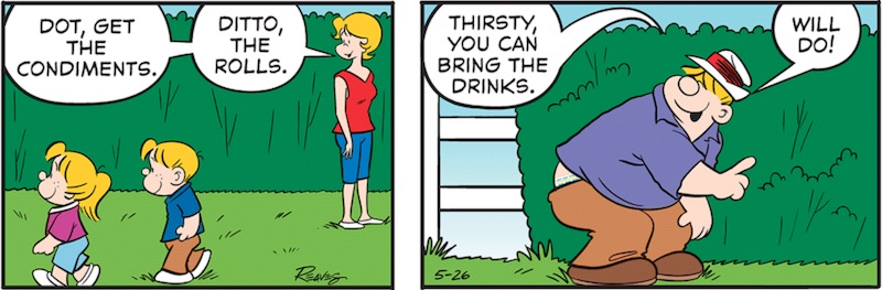 Censored Hi And Lois Telegraph