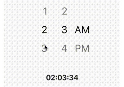 Time Picker widget with spinner instead of a material time picker ...