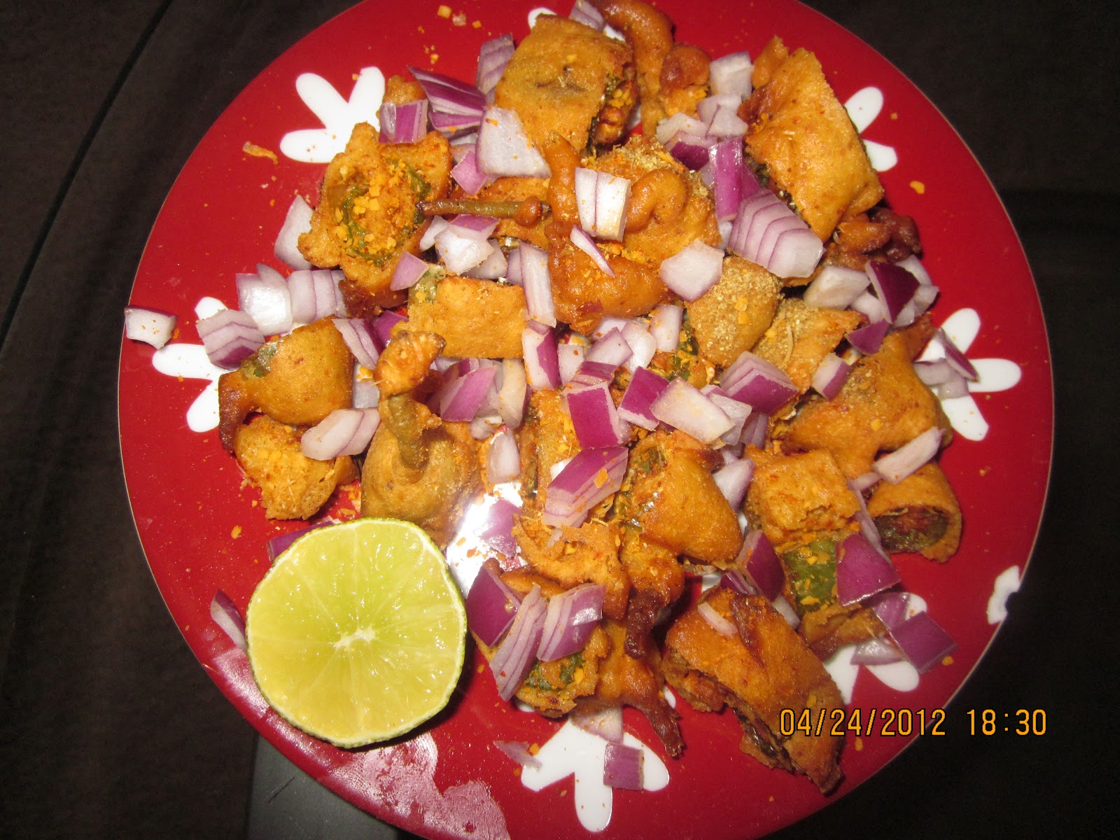 Rohini'sKitchen: Cut Mirchi(South Indian Spl)