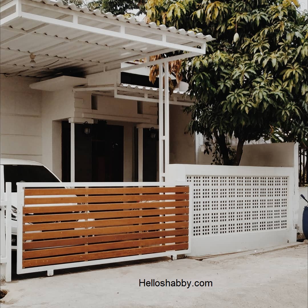 7 Model Pagar Rumah Minimalis Modern, Bikin Rumah Aman Terlindungi ...