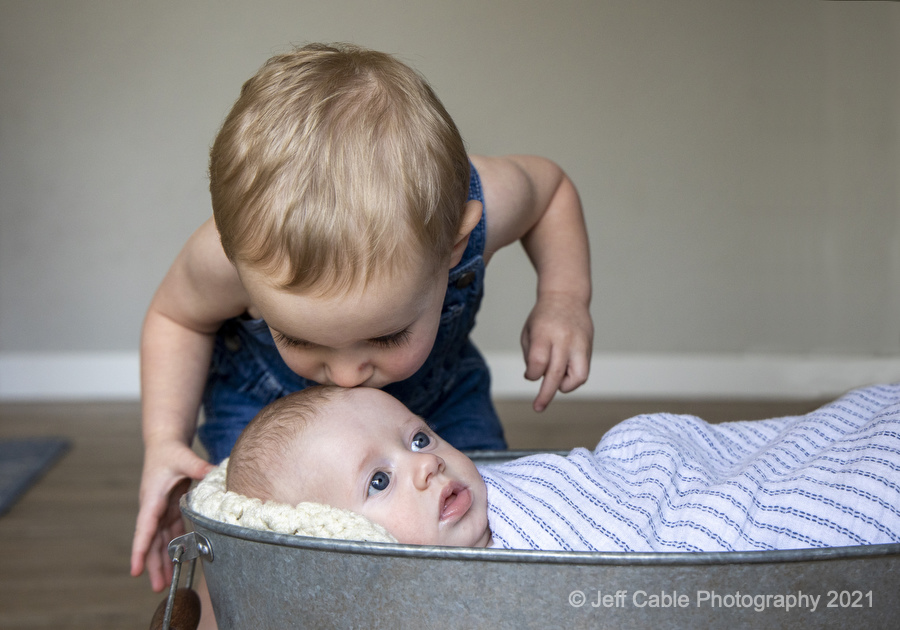 Jeff Cable's Blog: Photographing a baby and a toddler in natural light