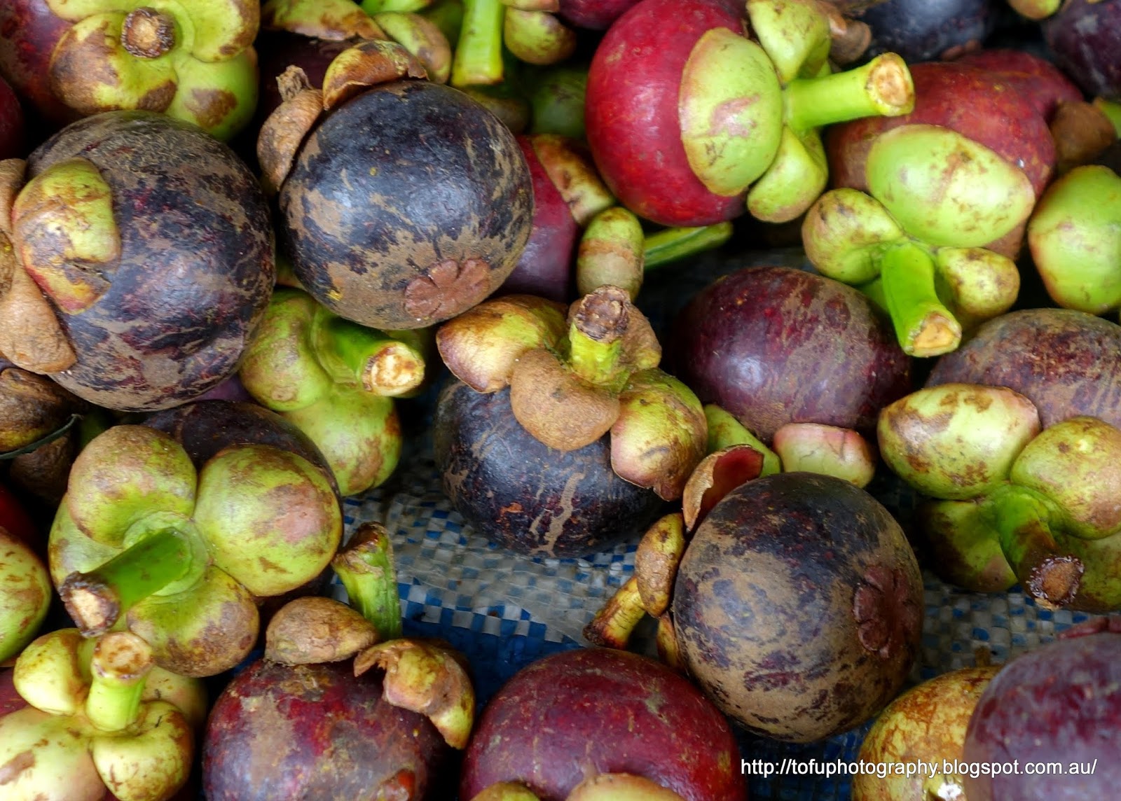 Tofu Photography: Mangosteens for sale at the night market in Khao Lak ...