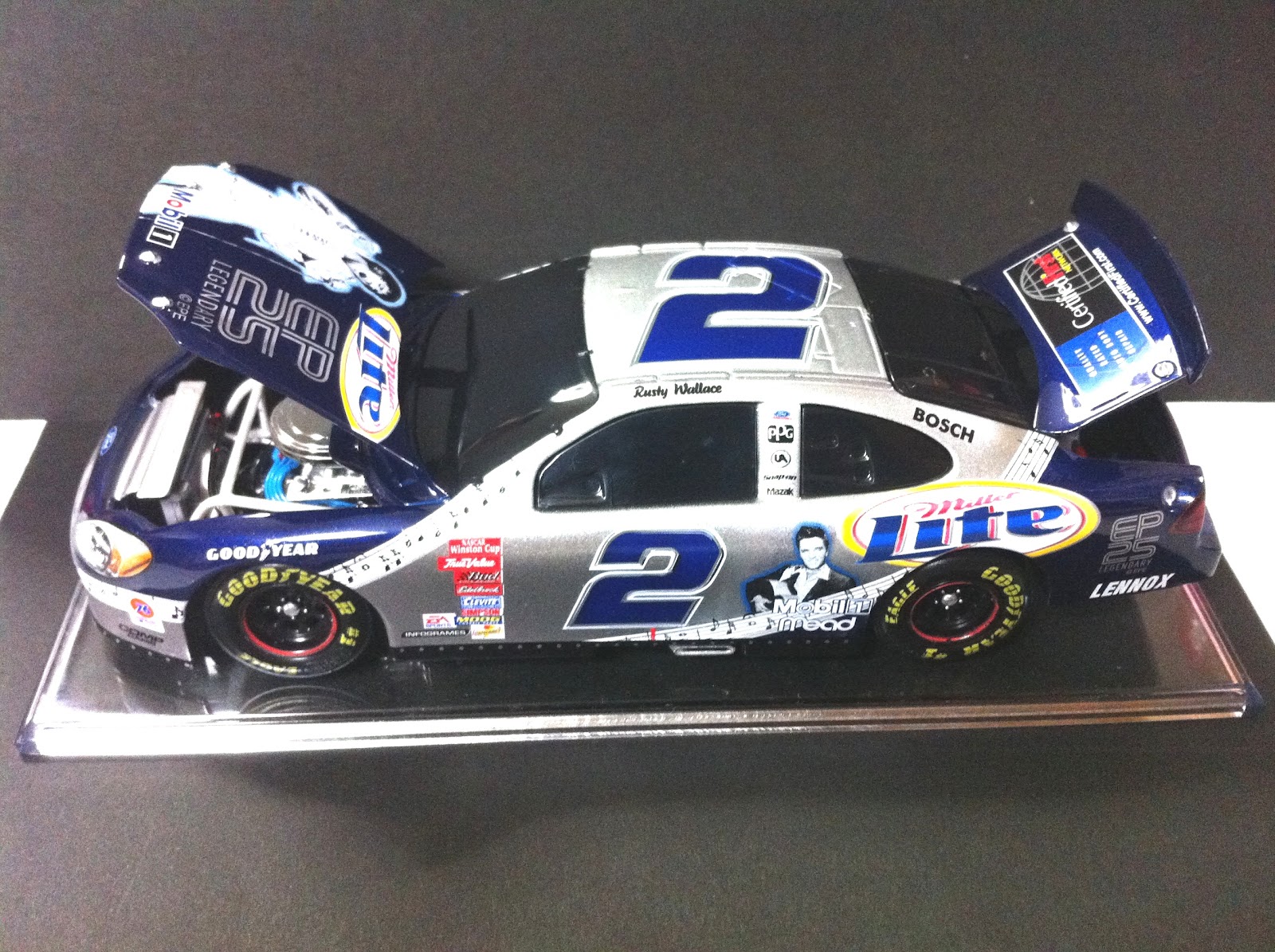 Miniaturas & Cia: Ford Taurus - Nascar 2002 - Rusty Wallace - Special ...