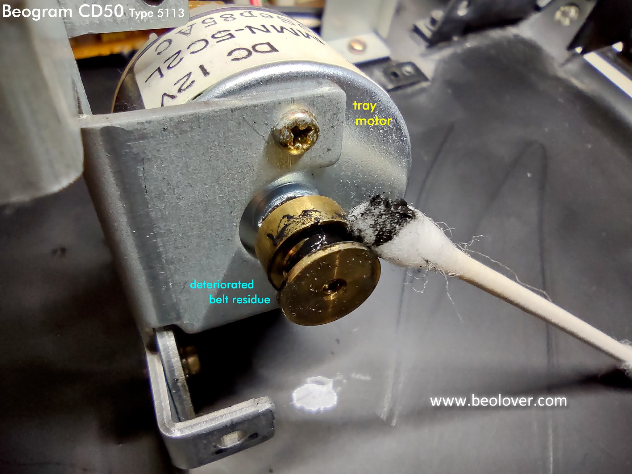 beolover: Beogram CD50: Typical Restoration Steps