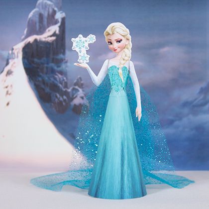 Sasaki Time: Craft Time: Elsa Papercraft