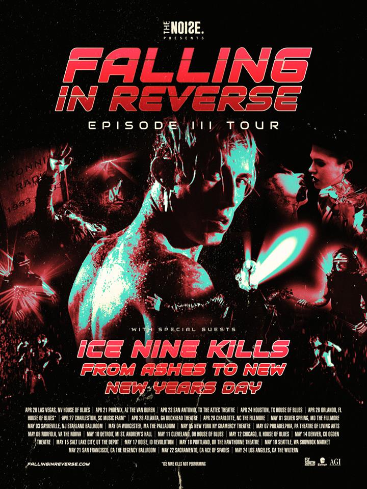 Falling In Reverse Announces New Tour | NataliezWorld