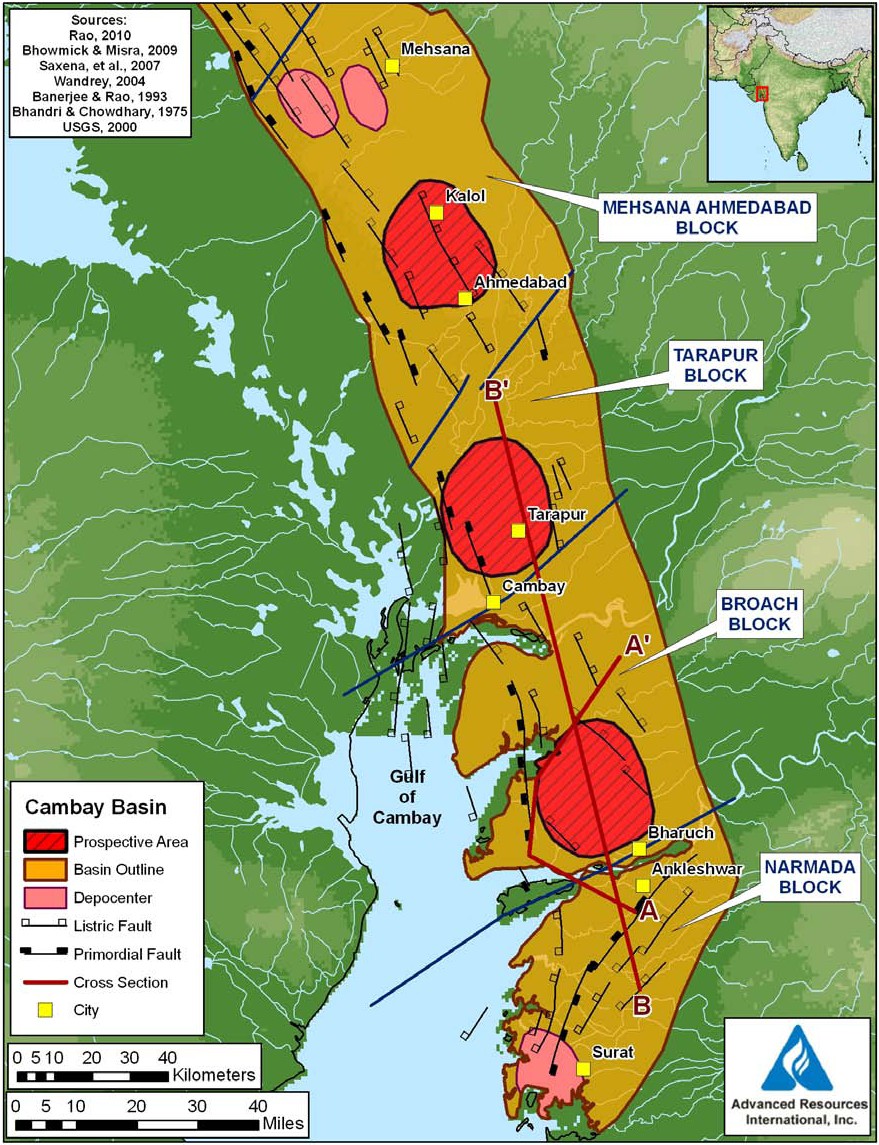 Rapid Uplift: India Basin-Wise Shale Gas Estimates