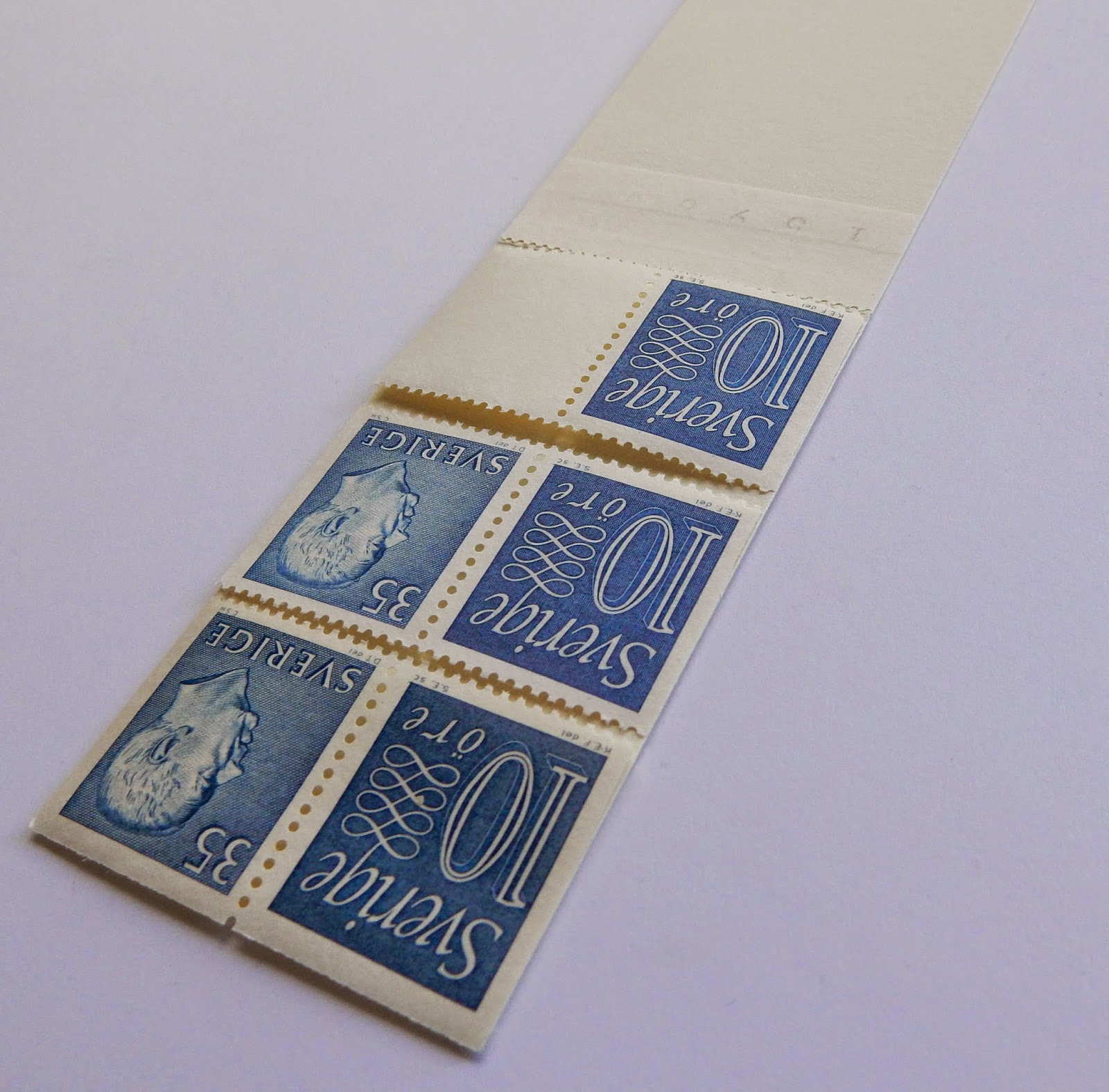 Swedish Definitive Stamps - 1937 to 1973: The anatomy of slot machine ...