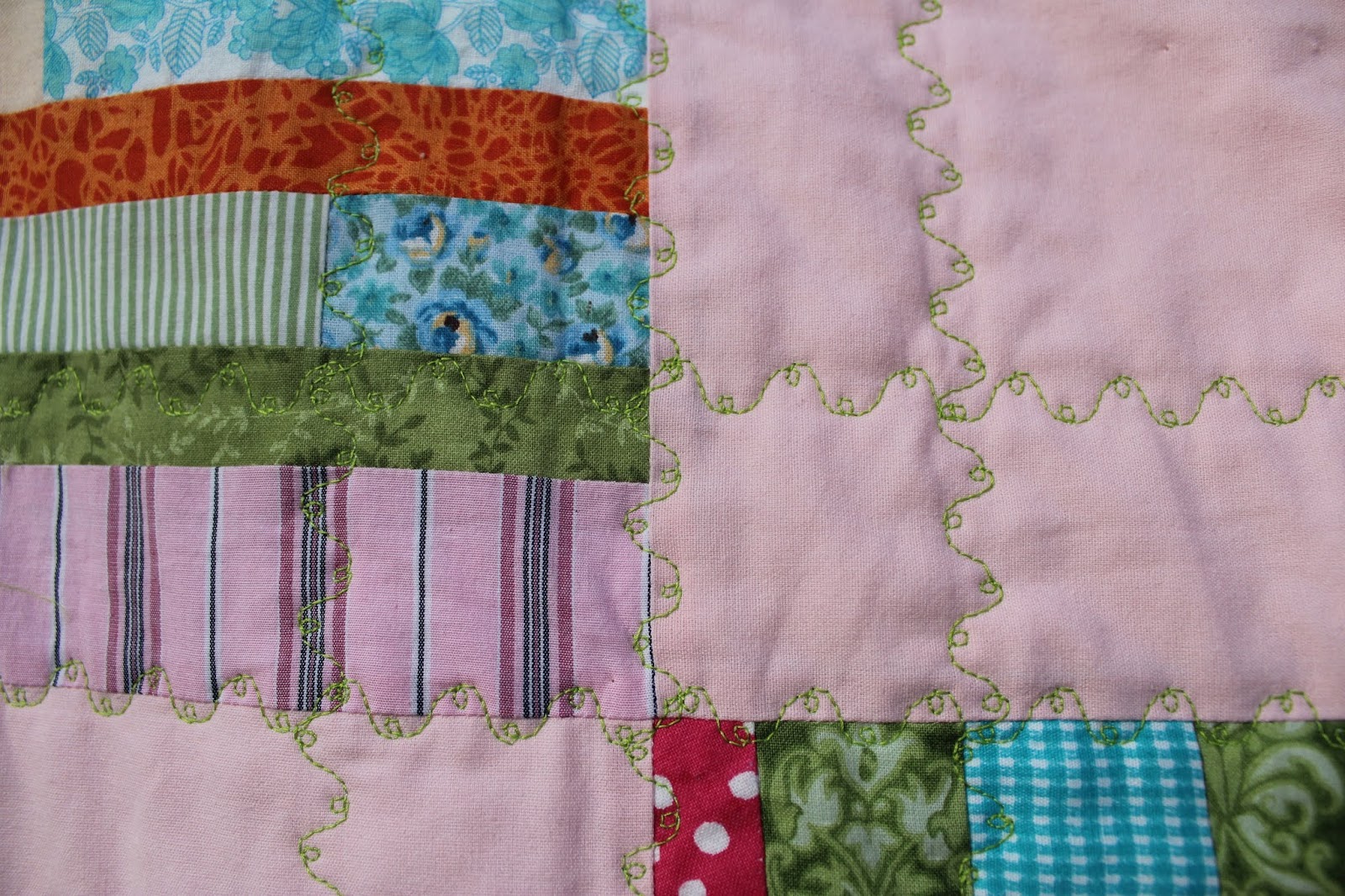 Pink Patchwork Quilt