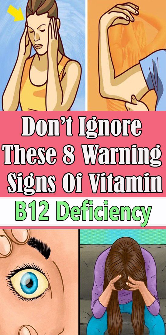 5 Warning Signs of Vitamin B12 Deficiency You Should Never Ignore ...