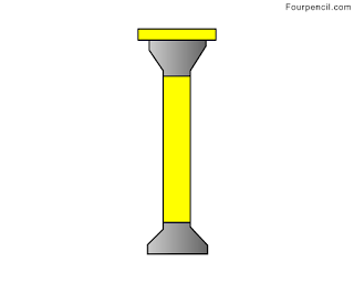 FourPencil: How to draw a Pillar for kids - step by step
