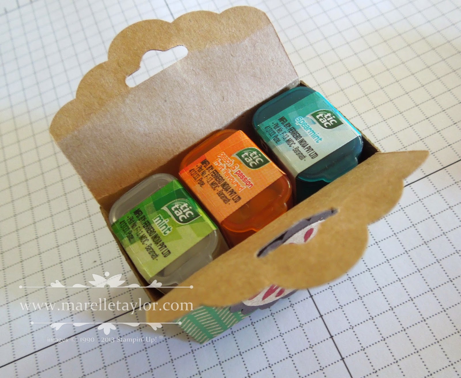 Marelle Taylor Stampin' Up! Demonstrator Sydney Australia: Tiny Tic Tac ...