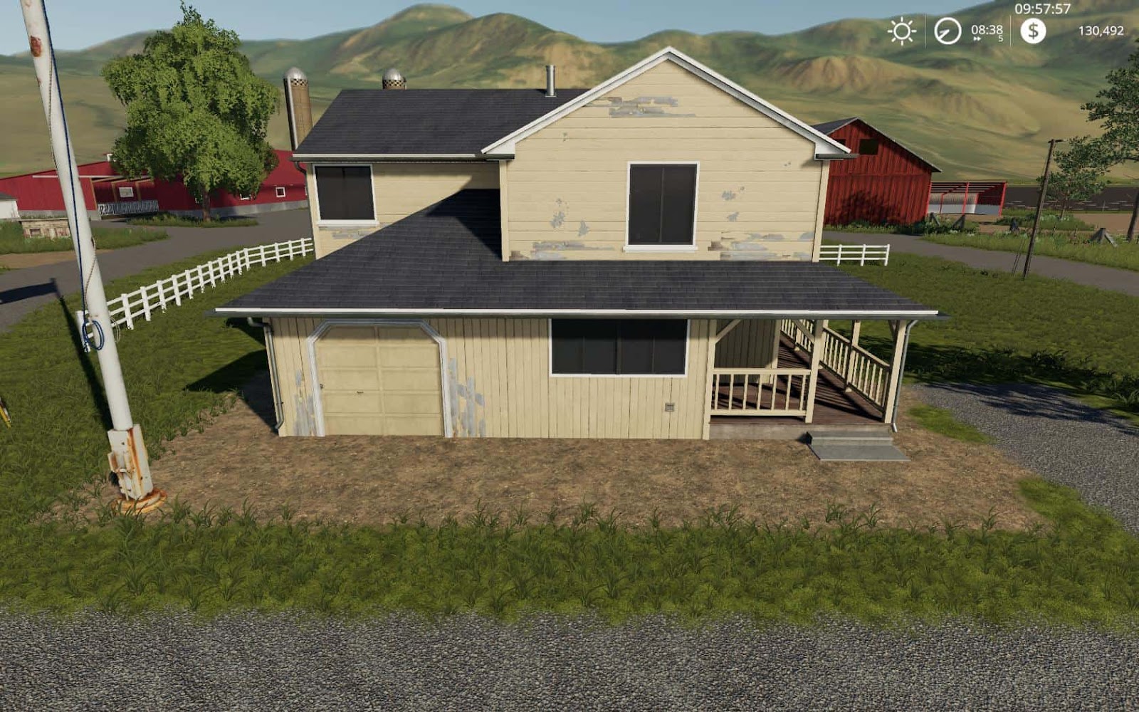 FS19 Placeable 4 bedroom house with sleep trigger v1.0 - FS 19 & 22 USA ...