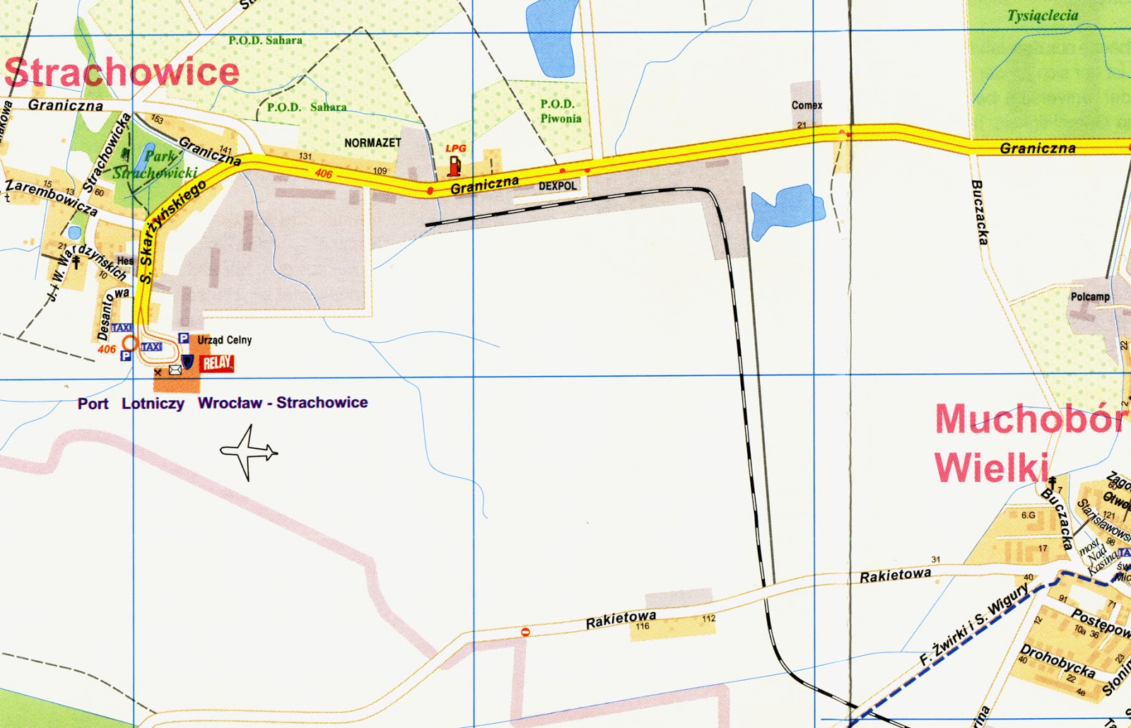 Wroclawska24.pl- blog redakcji: Kolej pasażerska po bocznicy kolejowej do portu lotniczego Wrocław