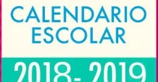 Calendario Escolar 2018-2019 SEP - Aprende en casa ii preescolar