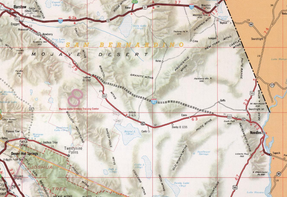 Interstate 40 and the H-Bomb