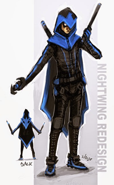 Seduced by the New...: DCU: Nightwing Concept