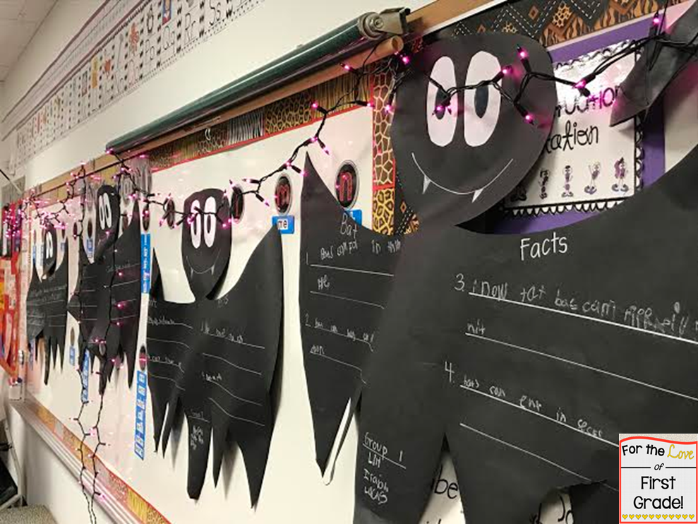 For the Love of First Grade: Transform Your Classroom into a Bat Cave!