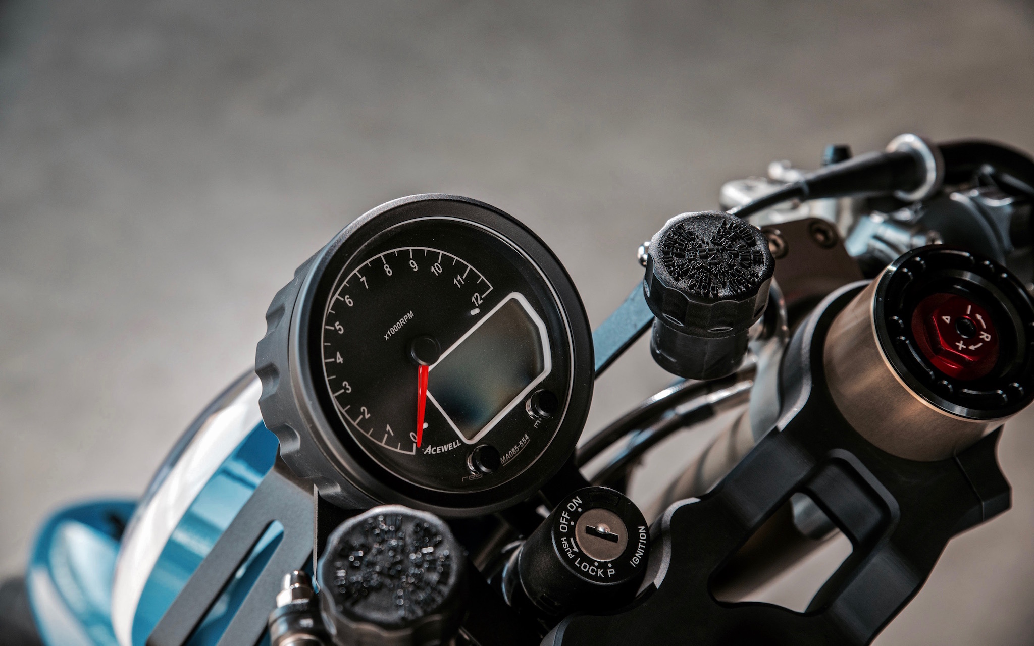 Italian flavour Gixxer - Inazuma café racer