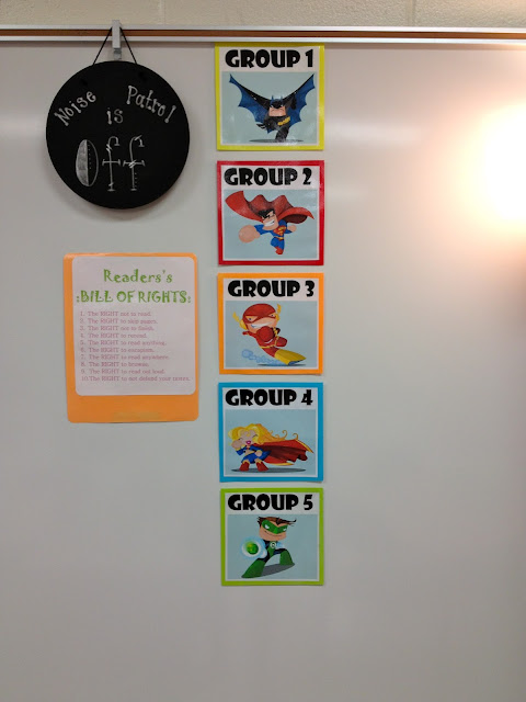 the ART of learning: Superheroes UNITE! A Classroom Tour