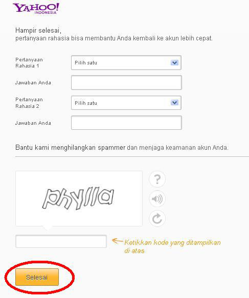 Cara Membuat E-mail baru dengan id Yahoo - IPA Edukasi