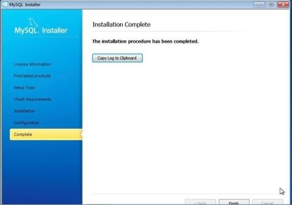 mysql: Instalación de MySql